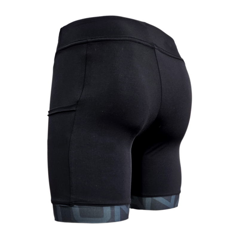 Mens and Ladies Black Elite Running TightS – Anatomic Sportswear