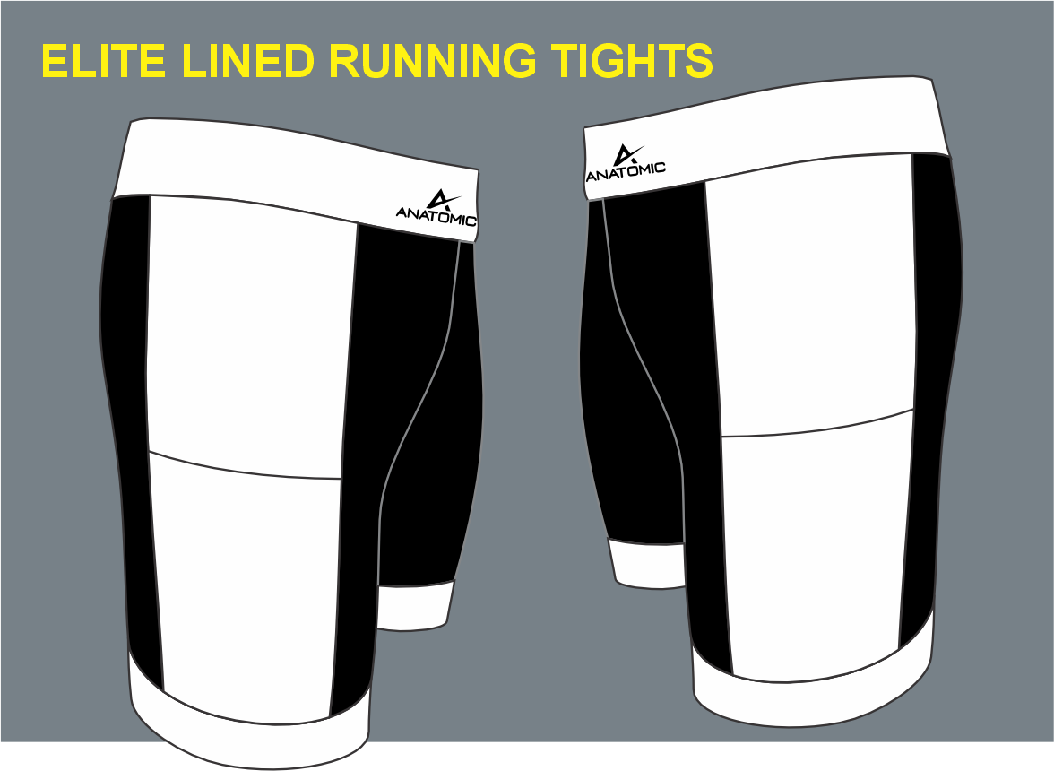 ELITE LINED RUNNING TIGHTS – Anatomic Sportswear