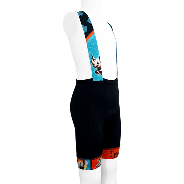 Save the Rhinos Blue Kids Cycling Bibs – Anatomic Sportswear